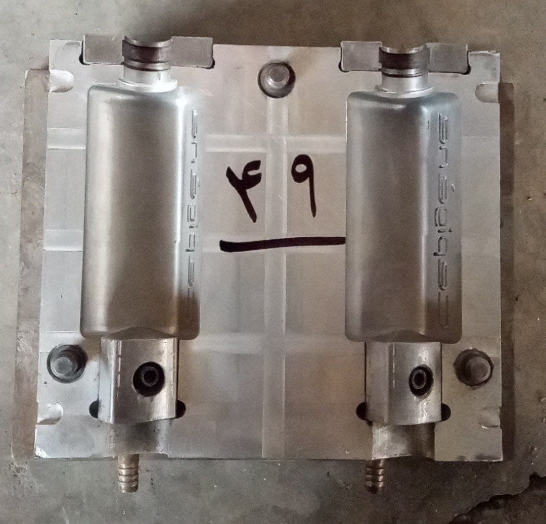 قالب تولید بطری شامپو جبیانز - maral-tejrat